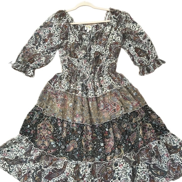fig and flower | Dresses | Fig And Flower Feminine Romantic Layered ...